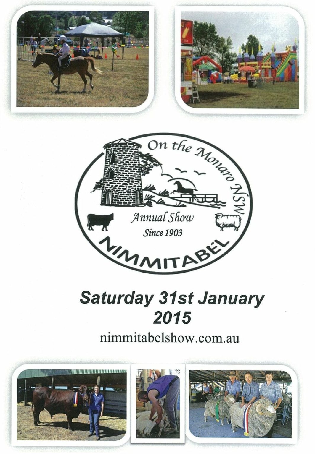 nimmitabel show poster - Visit Cooma