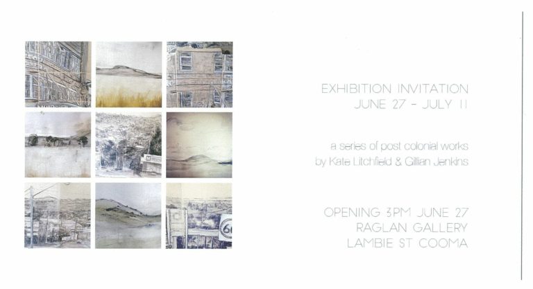 "Post-Colonial Works" by Gillian Jenkins and Kate Litchfield - Visit Cooma