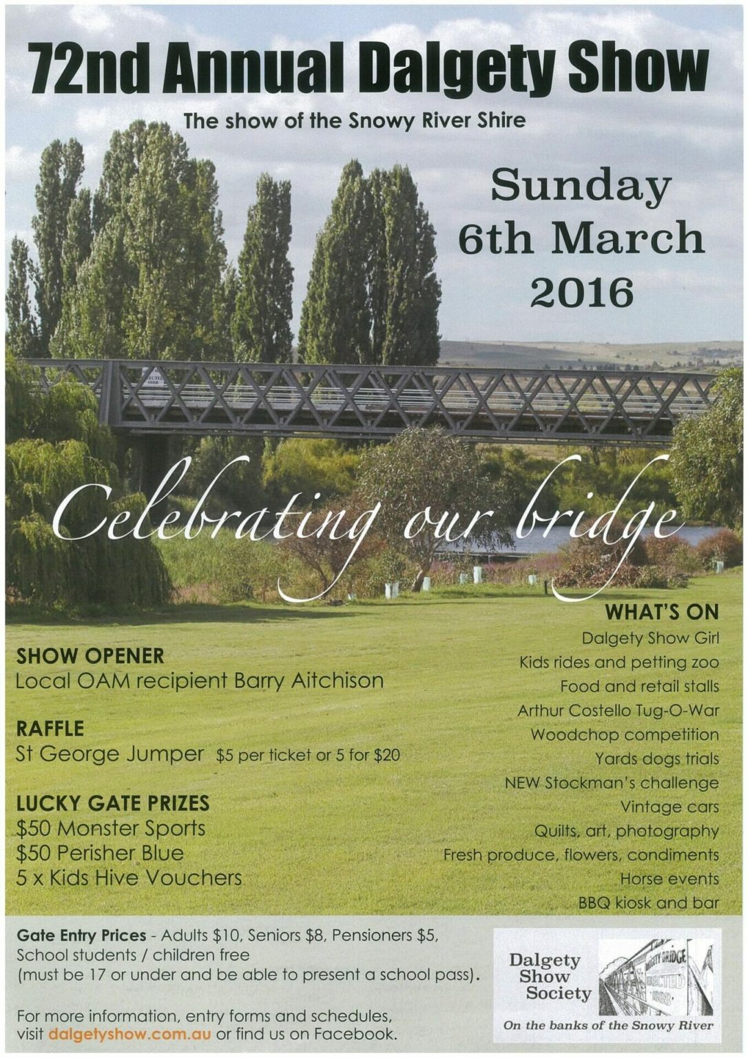 72nd Annual Dalgety Show - Visit Cooma