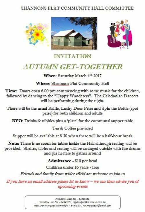 Shannons Flat Autumn Get Together - Visit Cooma