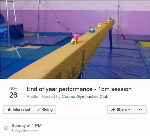 Cooma Gymnastics End of Year Performance - Visit Cooma