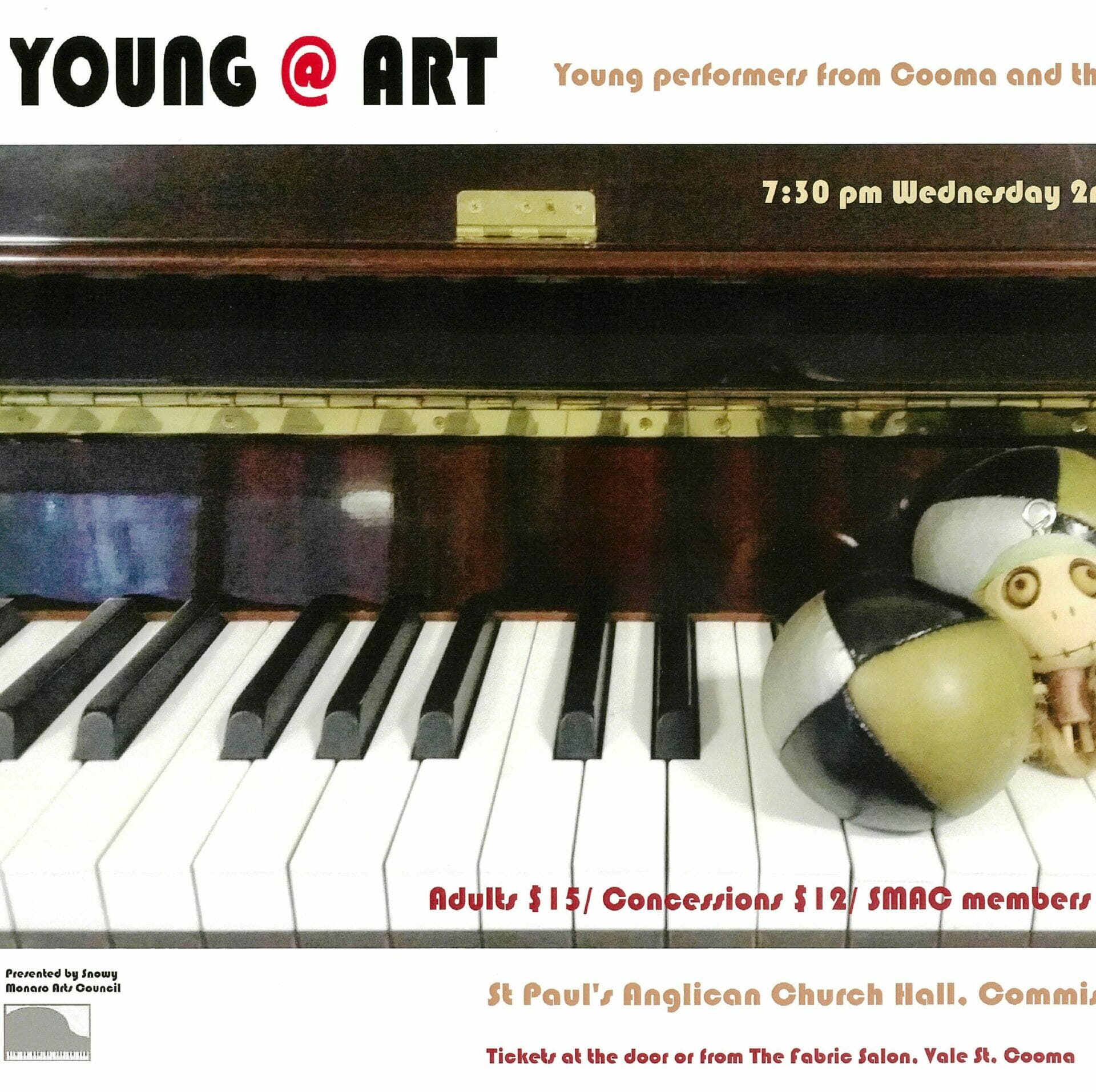 Snowy Monaro Arts Council presents "Young @ Art" - Visit Cooma