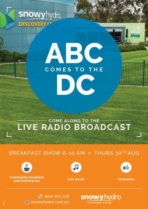ABC comes to the Snowy Hydro Discovery Centre - Visit Cooma