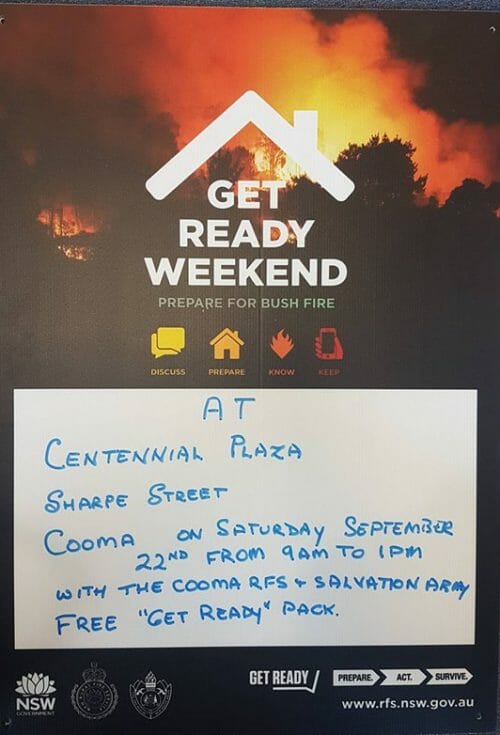 Get Ready Weekend: Prepare for Bush Fire - Visit Cooma