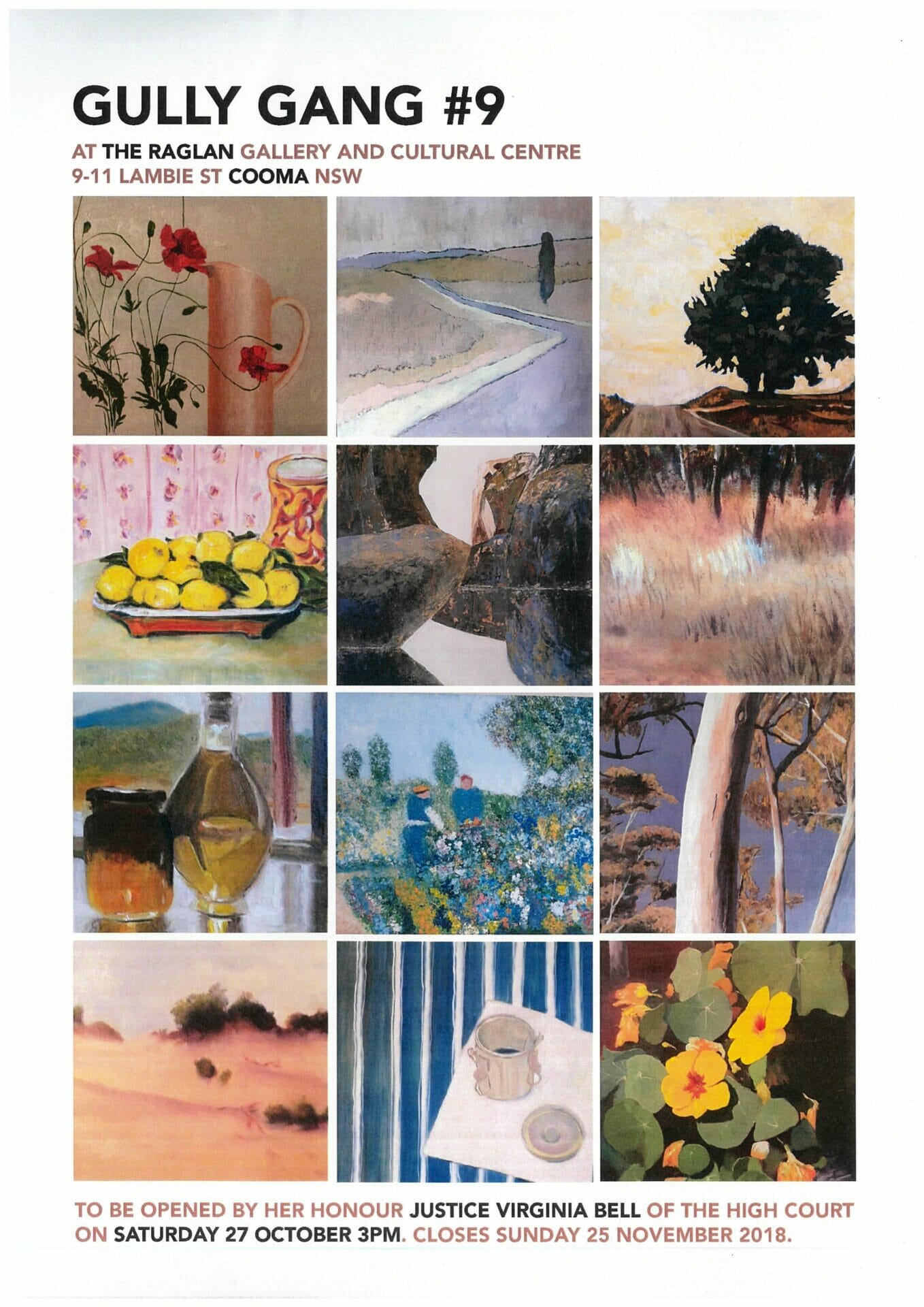 Gully Gang #9 at the Raglan Gallery and Cultural Centre, Cooma - Visit ...