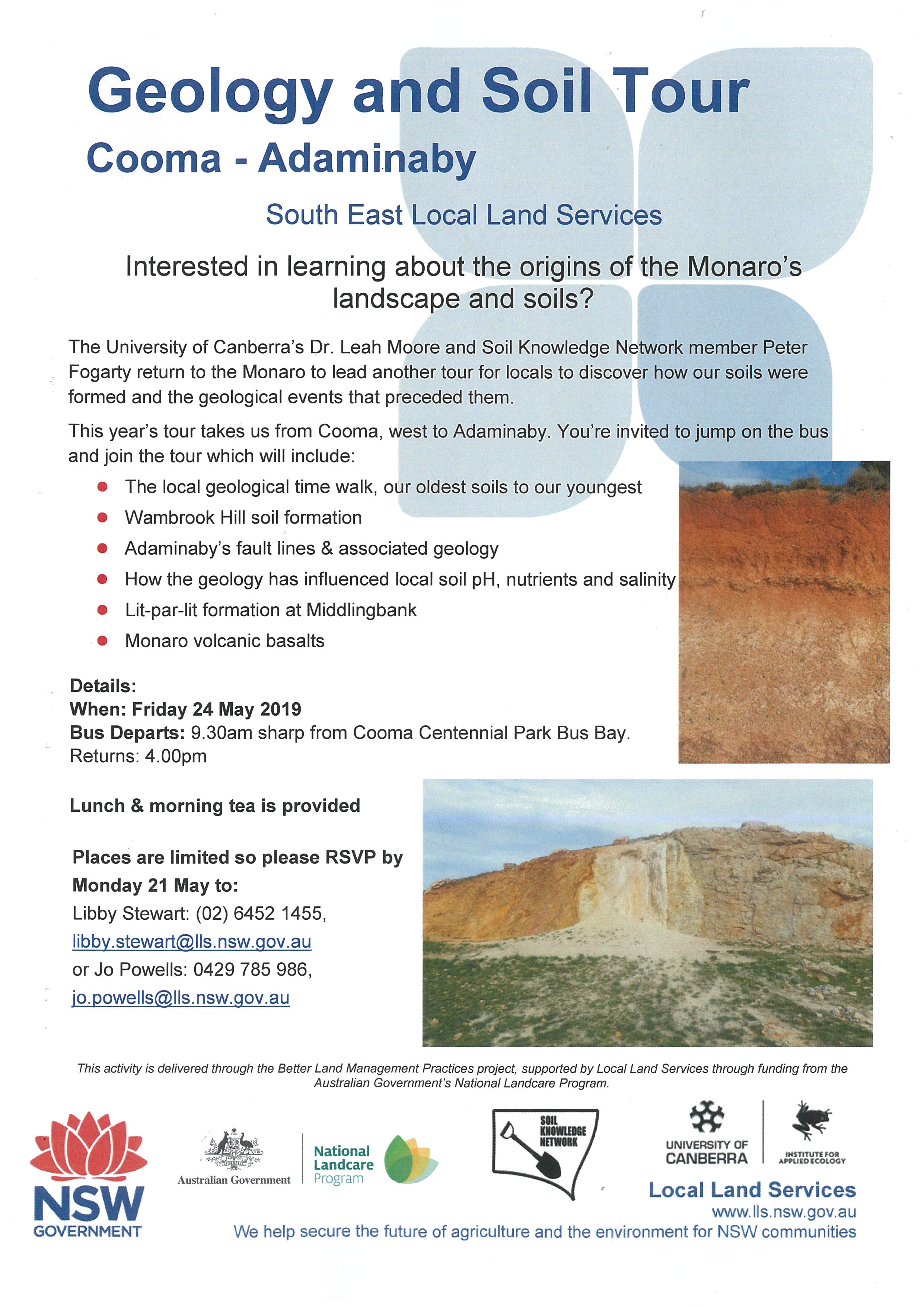 Geology and Soil Tour: Cooma - Adaminaby - Visit Cooma