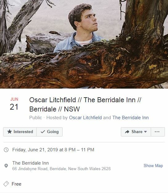 Cooma Visitors Centre - Oscar Litchfield Berridale Inn June 2019 ...