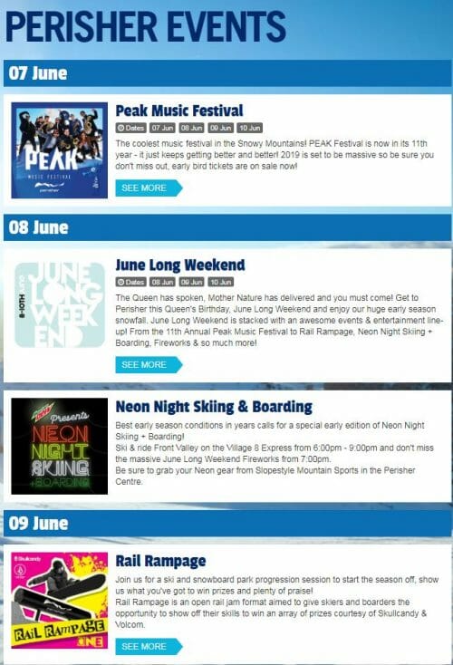 Perisher - June Long Weekend events - Visit Cooma