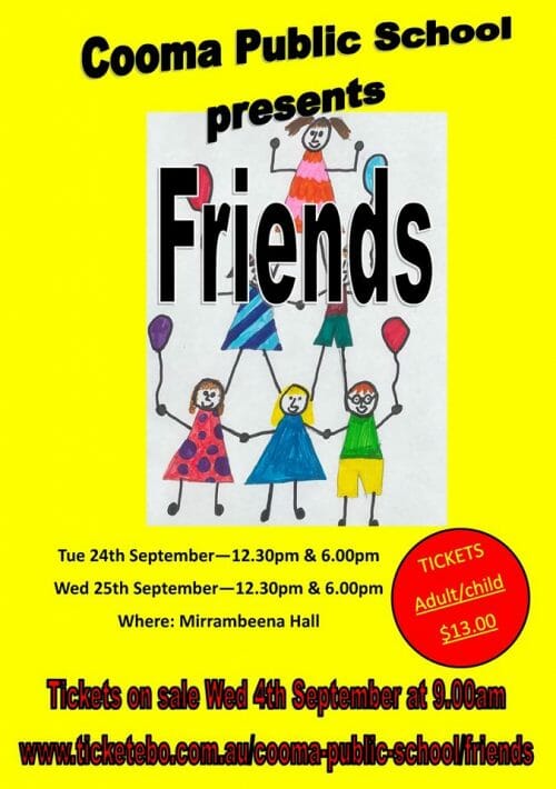 FRIENDS - Cooma Public School show - Visit Cooma