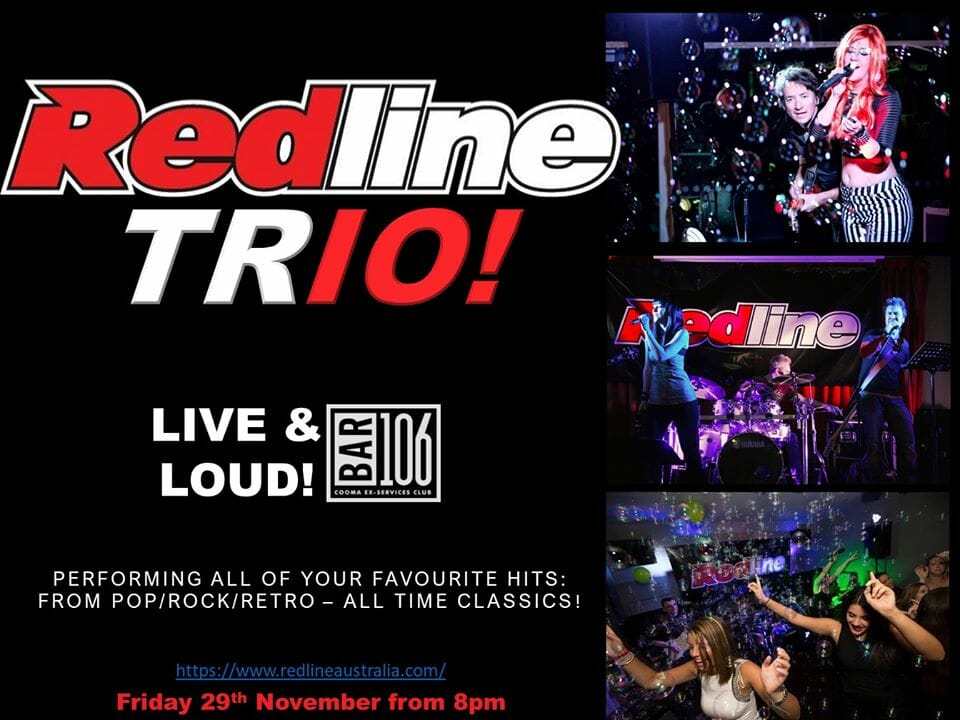 Redline Trio: Live & Loud - Visit Cooma