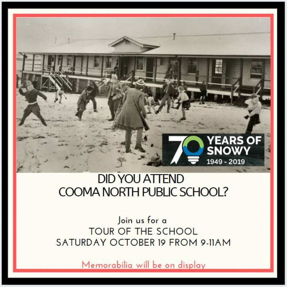 Cooma Visitors Centre - Cooma North Public School - Visit Cooma