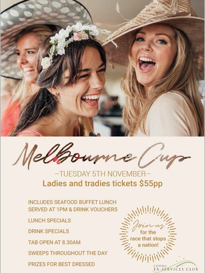 Melbourne Cup Ladies & Tradies Lunch - Visit Cooma