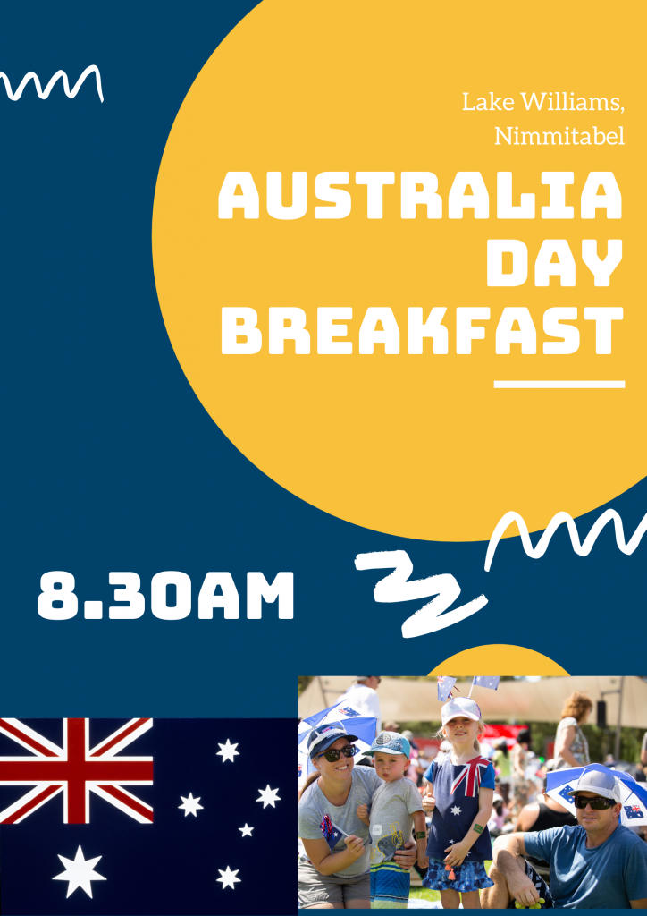 Nimmitabel Australia Day Poster - Visit Cooma
