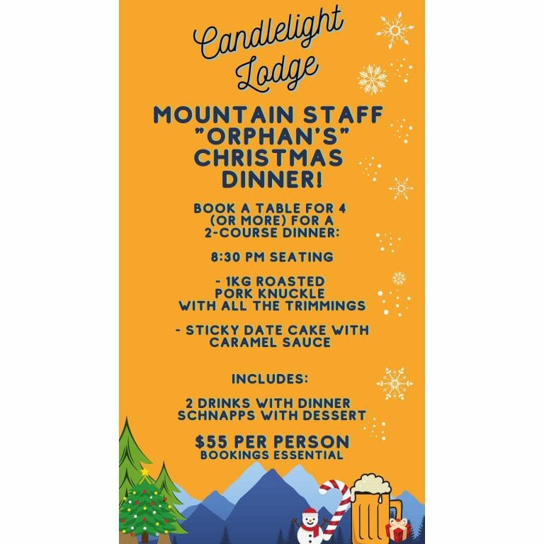 Mountain Staff ‘Orphans’ Christmas Dinner - Visit Cooma