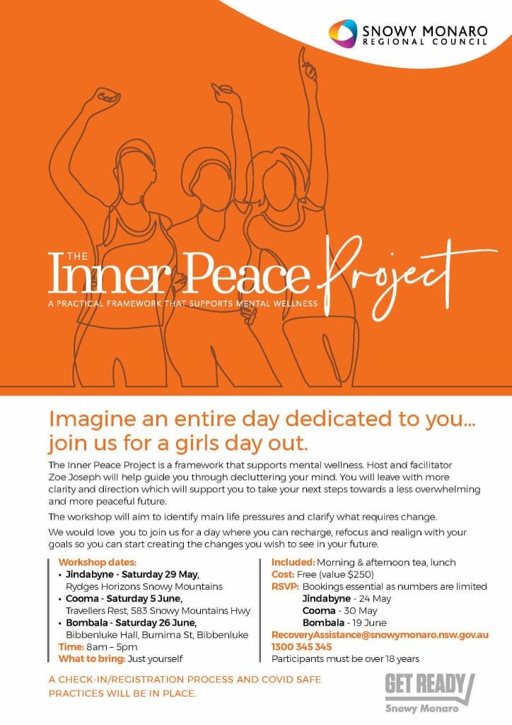 The Inner Peace Project Workshop - Visit Cooma