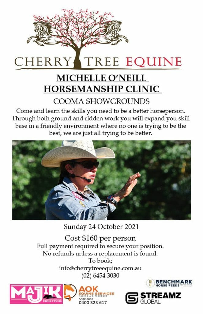 Cherry Tree Equine Horsemanship Clinic - Visit Cooma