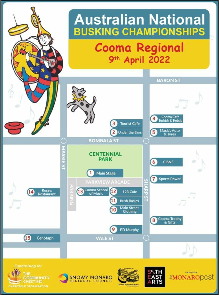 Australian National Busking Championships - Cooma Regional - Visit Cooma