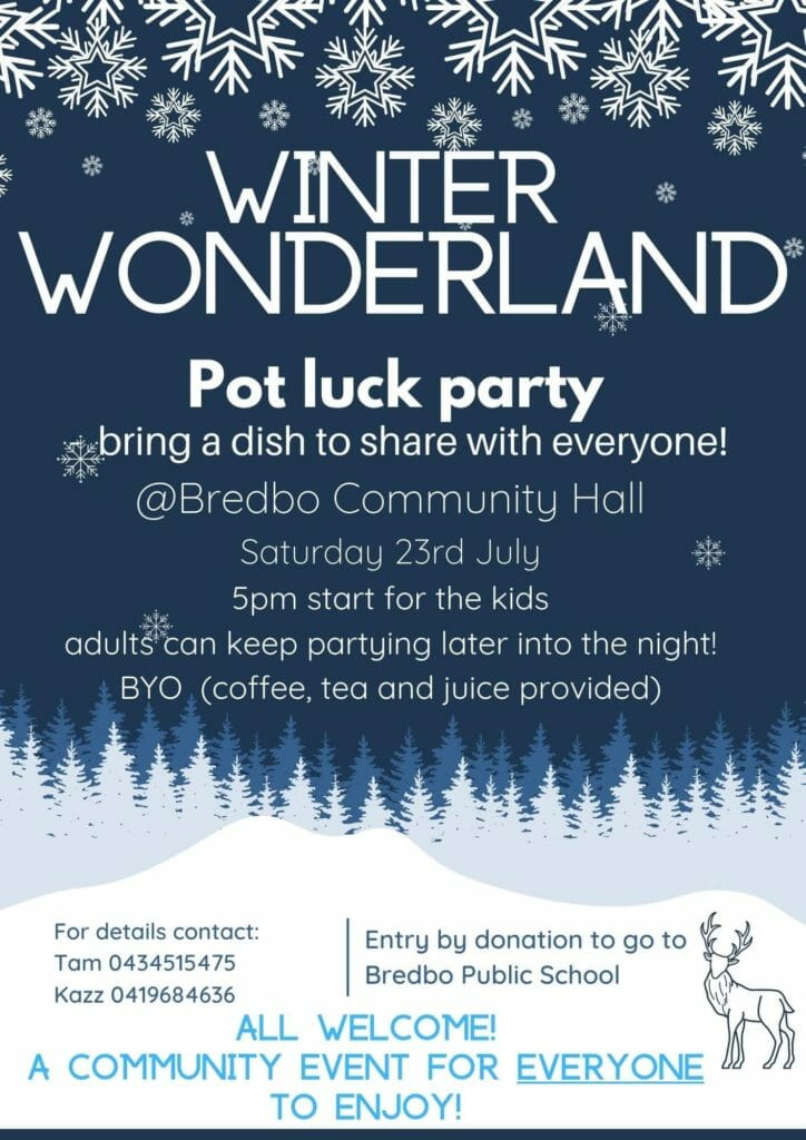 Bredbo Winter Wonderland Pot Luck Party - Visit Cooma