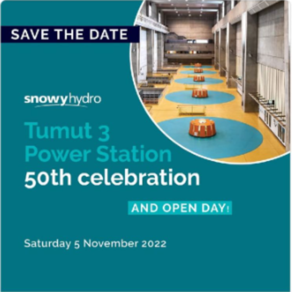 Tumut 3 Power Station 50th Celebration & Open Day - Visit Cooma