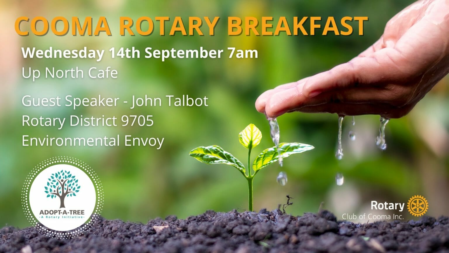 Breakfast with Rotarian John Talbot - Visit Cooma