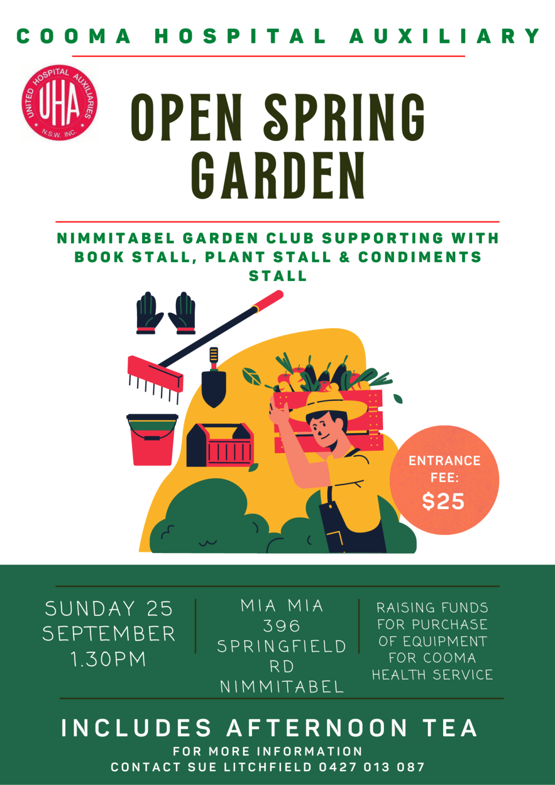 Open Spring Garden - Visit Cooma