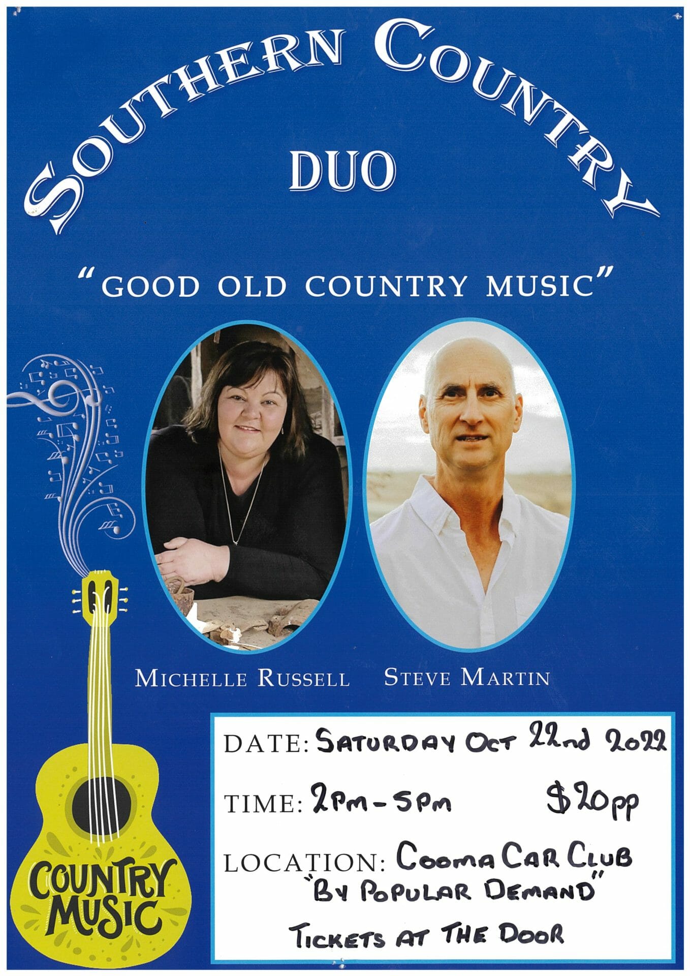 Southern Country Duo Music - Visit Cooma