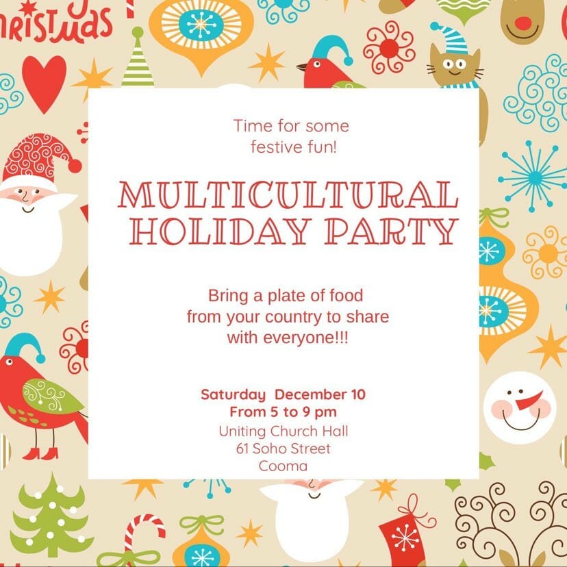 Multicultural Holiday Party - Visit Cooma