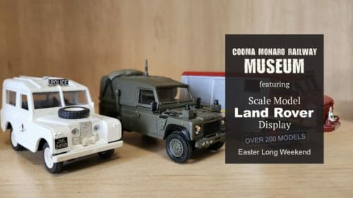 Cooma Railway Museum & Special Land Rover 75th Display - Visit Cooma