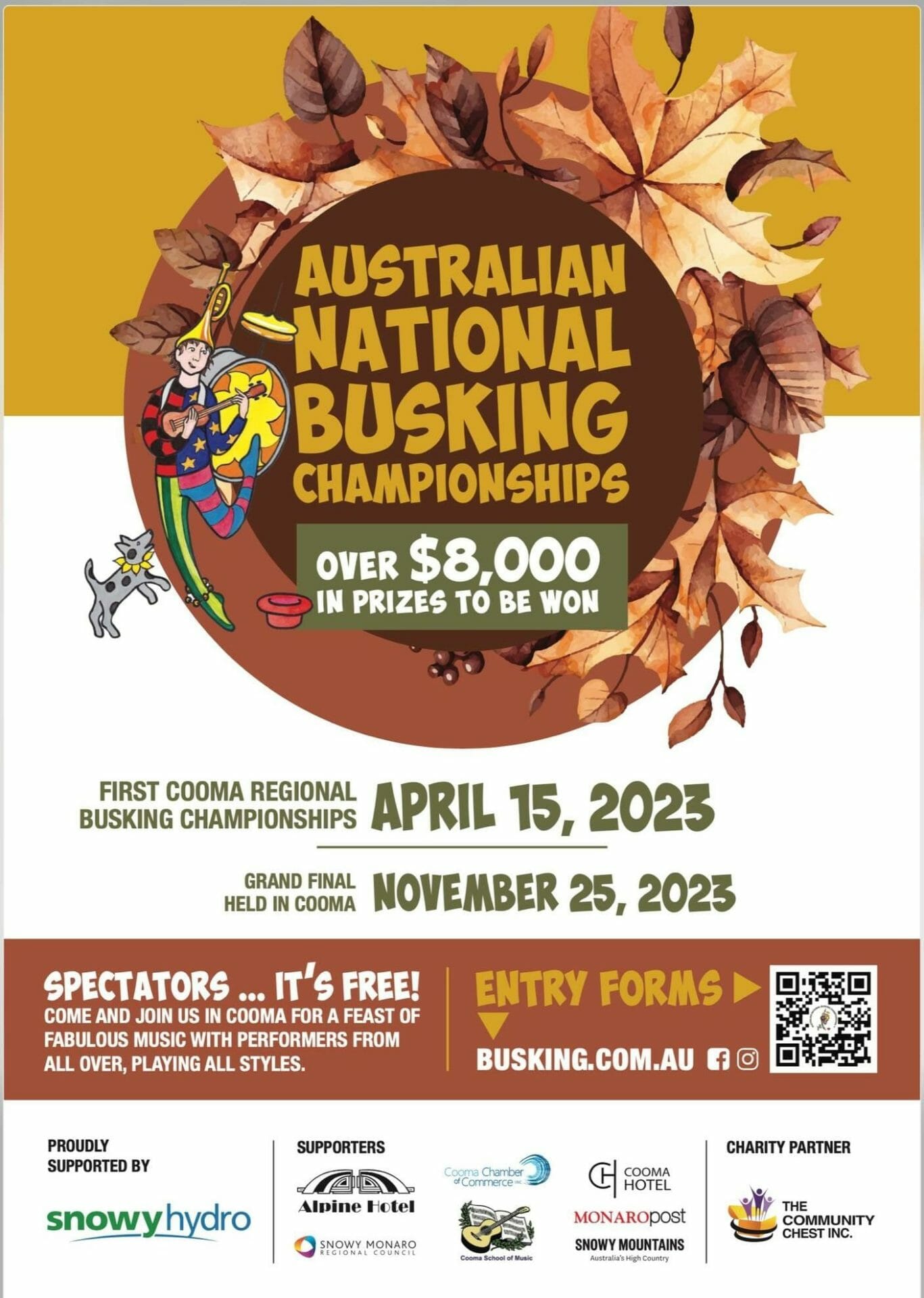 Australian Busking Cooma NSW Regional Competition - Visit Cooma