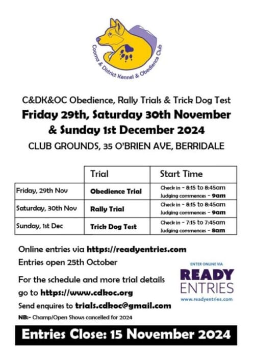 Cooma Monaro Canine Carnival 2024 - Visit Cooma