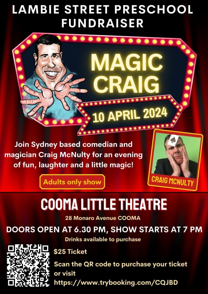 Magic & Comedy Show - Craig McNulty - Visit Cooma