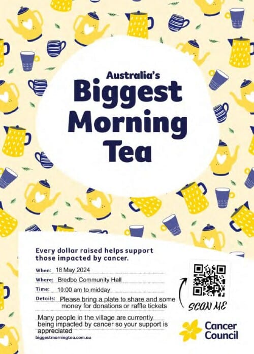 Australia's Biggest Morning Tea - Bredbo - Visit Cooma