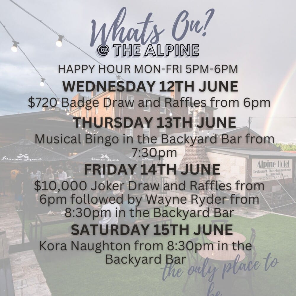 Live Music at the Alpine Hotel, Cooma - Visit Cooma