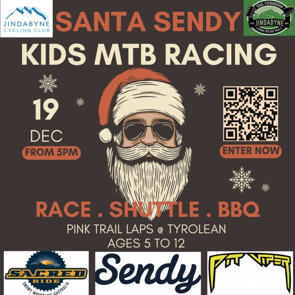 Santa Sendy - Kids MTB Racing - Visit Cooma