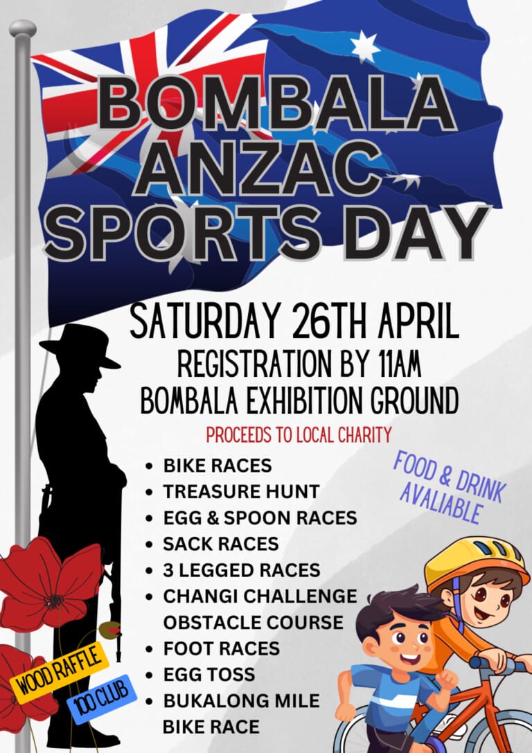 POSTPONED Bombala ANZAC Sports Day - Visit Cooma