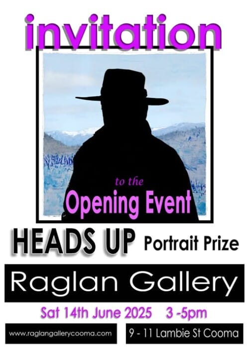 Heads Up Portrait Prize Exhibition - Visit Cooma