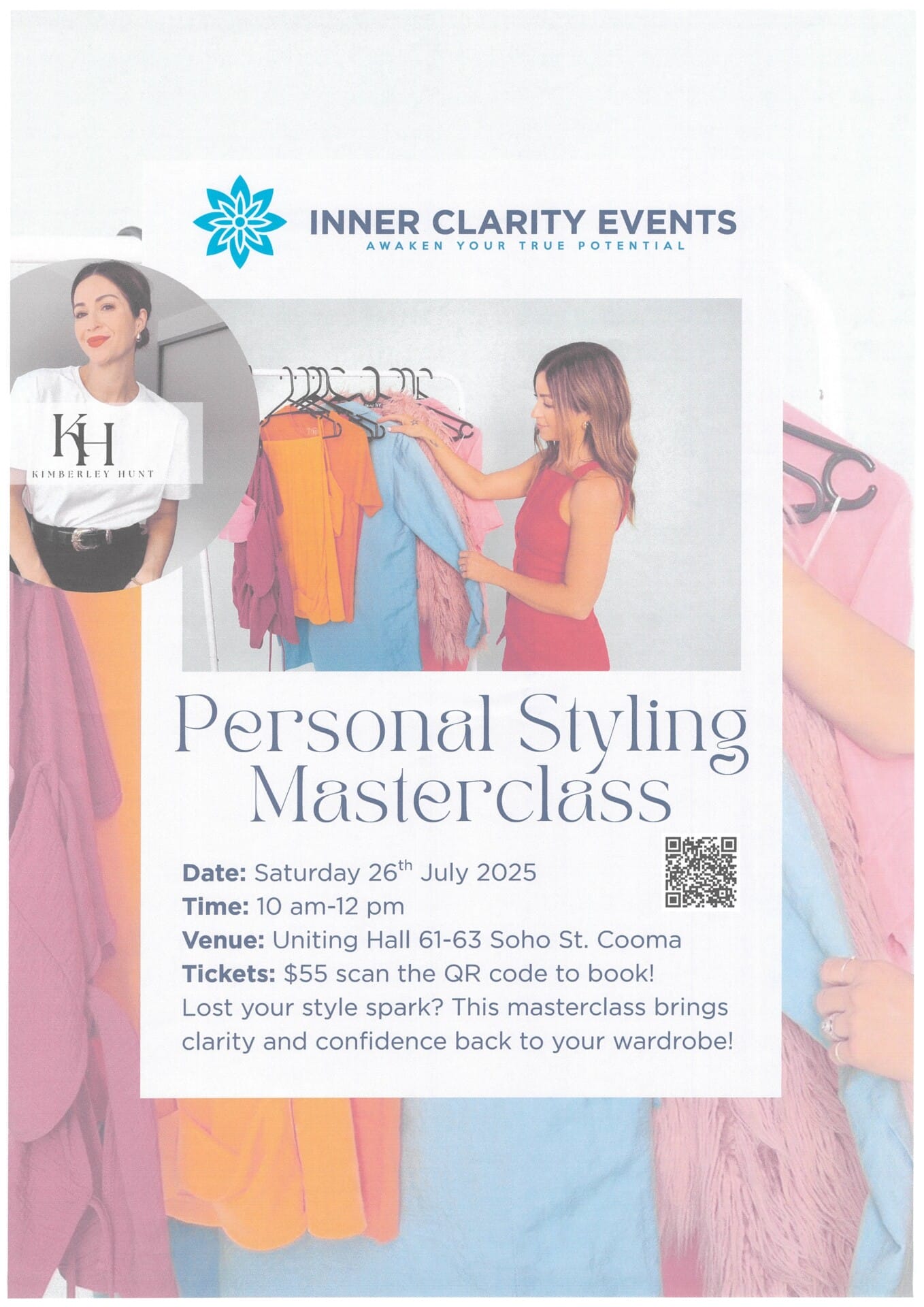 Personal Styling Masterclass with Kimberley Hunt - Visit Cooma