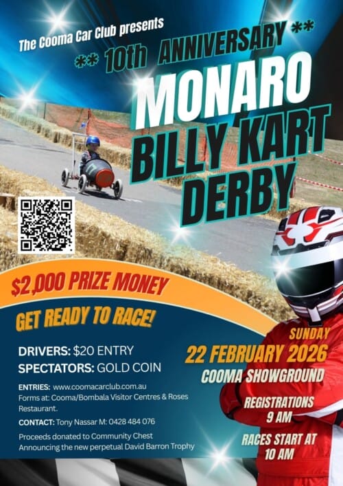 Monaro Billy Kart Derby @Cooma Showground - Visit Cooma