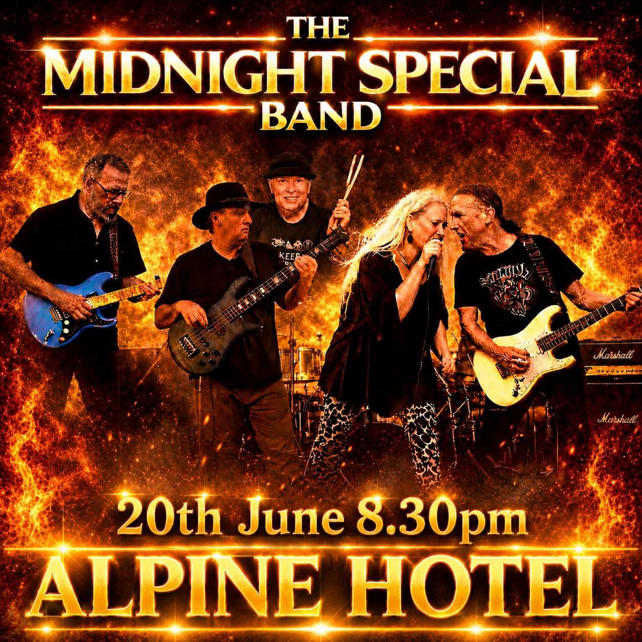 Live Music: The Midnight Special @Alpine Hotel, Cooma - Visit Cooma